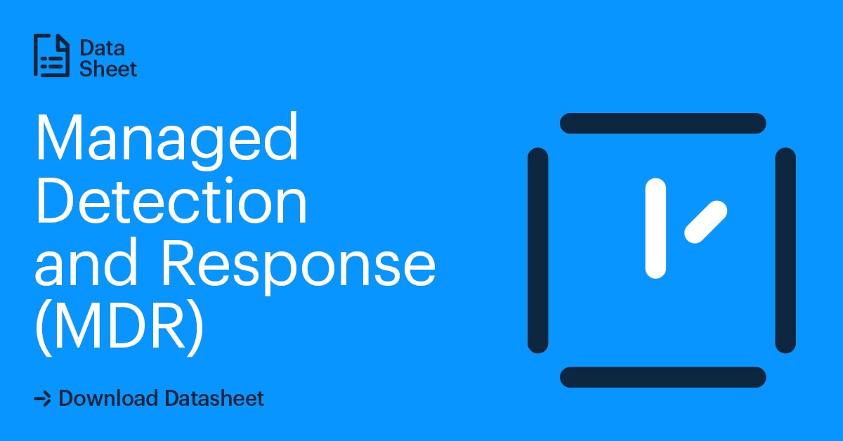 Managed Detection and Response (MDR) | Datasheet |SecurityHQ