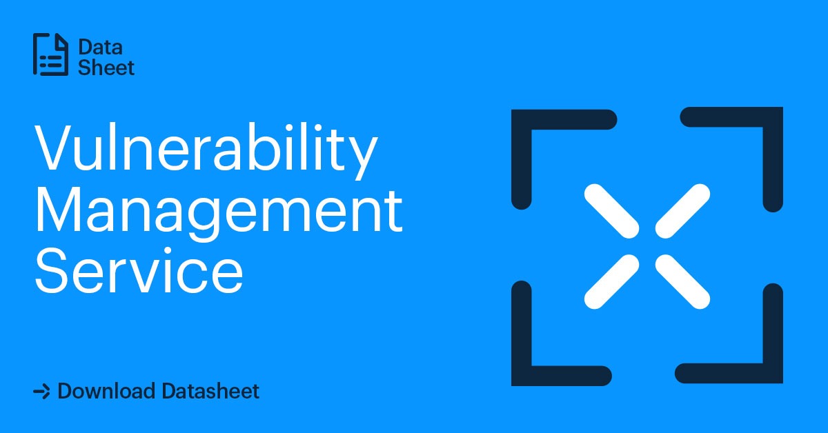 Vulnerability Management as a Service (VMaaS) | Datasheet | SecurityHQ