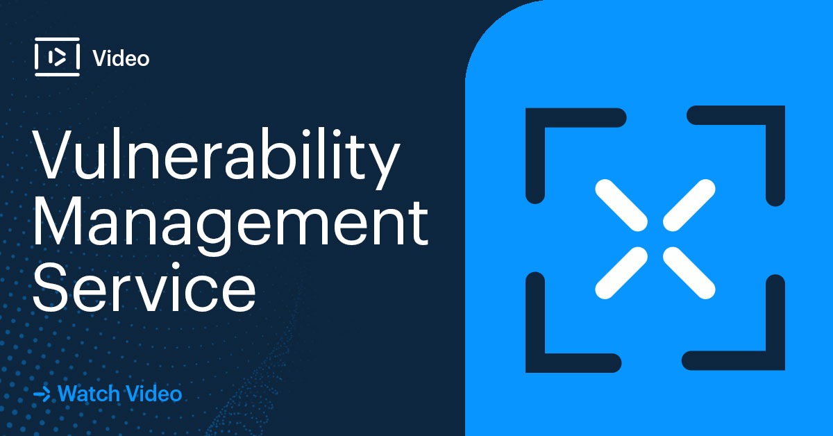 Vulnerability Management Service | Video | SecurityHQ