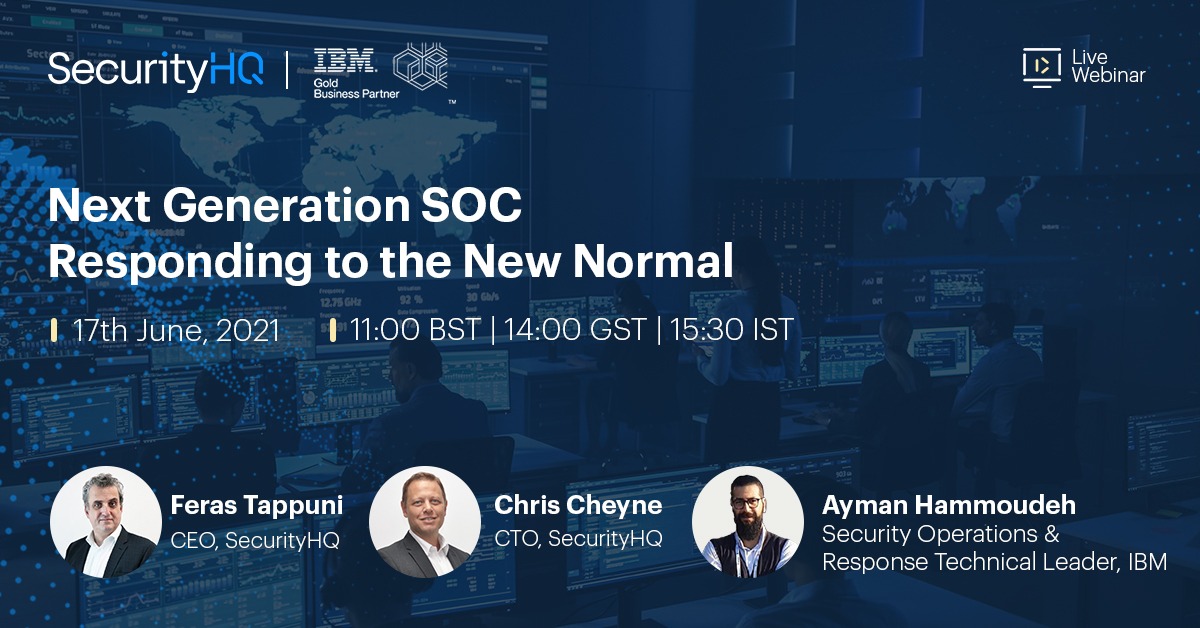 Next Generation SOC – Responding to the New Normal